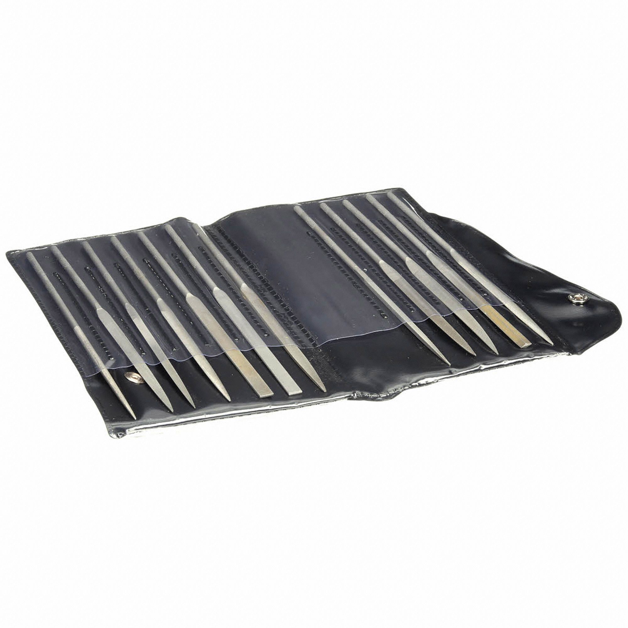 SIMONDS Needle File Set: Barrette/Crossing/Equaling/Half Round/Knife ...