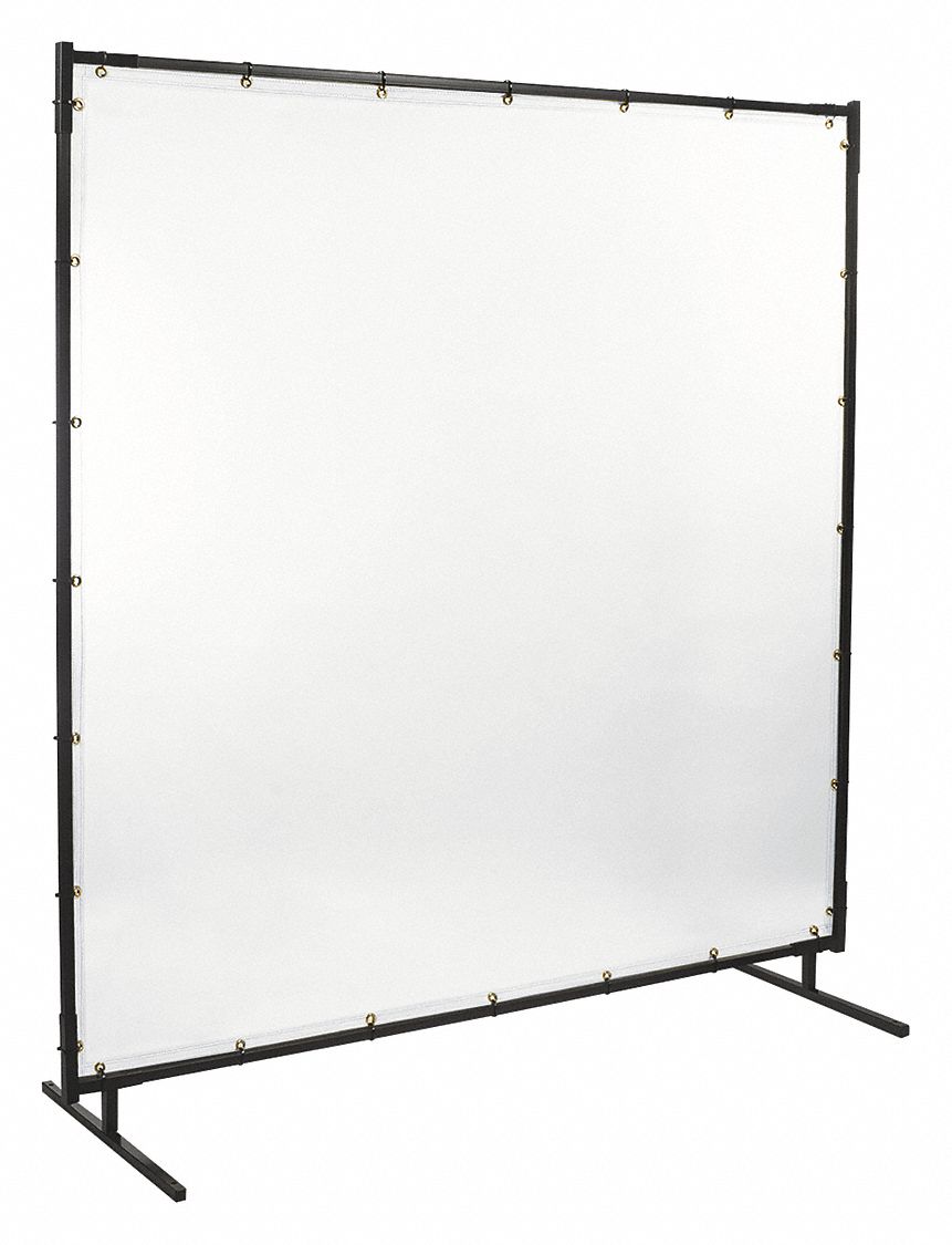STEINER, Vinyl-Laminated Polyester, 6 ft Ht, Welding Screen - 38RL46 ...