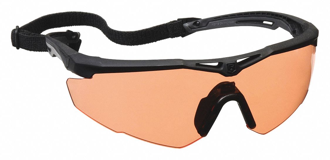 REVISION MILITARY, Clear Lens, Half-Frame, Military Safety Glasses ...