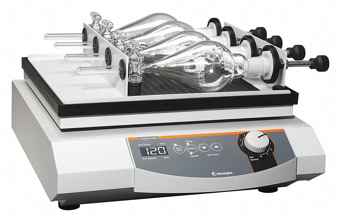 HEIDOLPH Reciprocating Platform Shaker: Reciprocal, 11.4 in Platform Lg ...