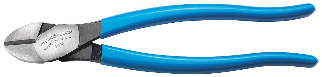 Straight, Oval, Diagonal Cutting Plier - 38RW33|E338 - Grainger
