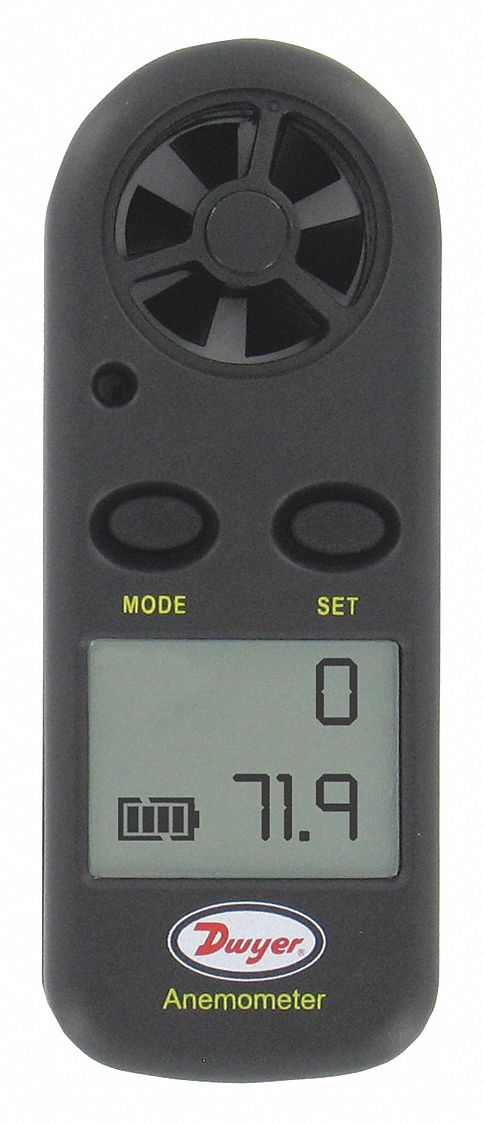 DWYER, Rotating Vane, Std Vane Vane, Anemometer - 38RW87|MW-1 - Grainger