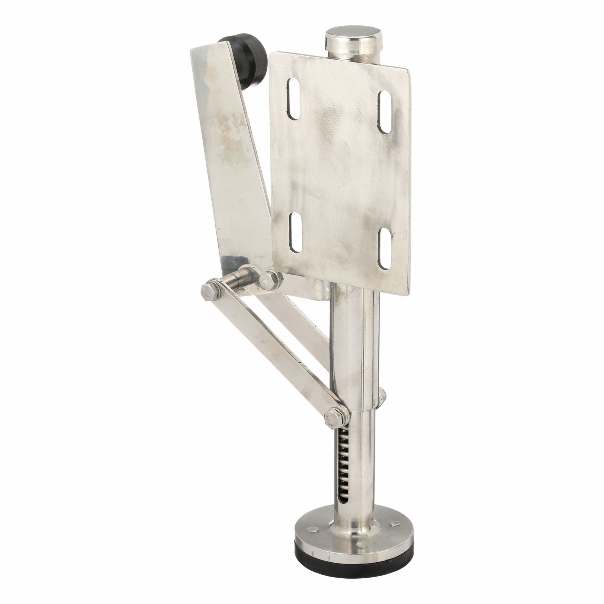 15 15/16 in Floor Lock Retracted Ht, Stainless Steel, Side-Mount Floor ...