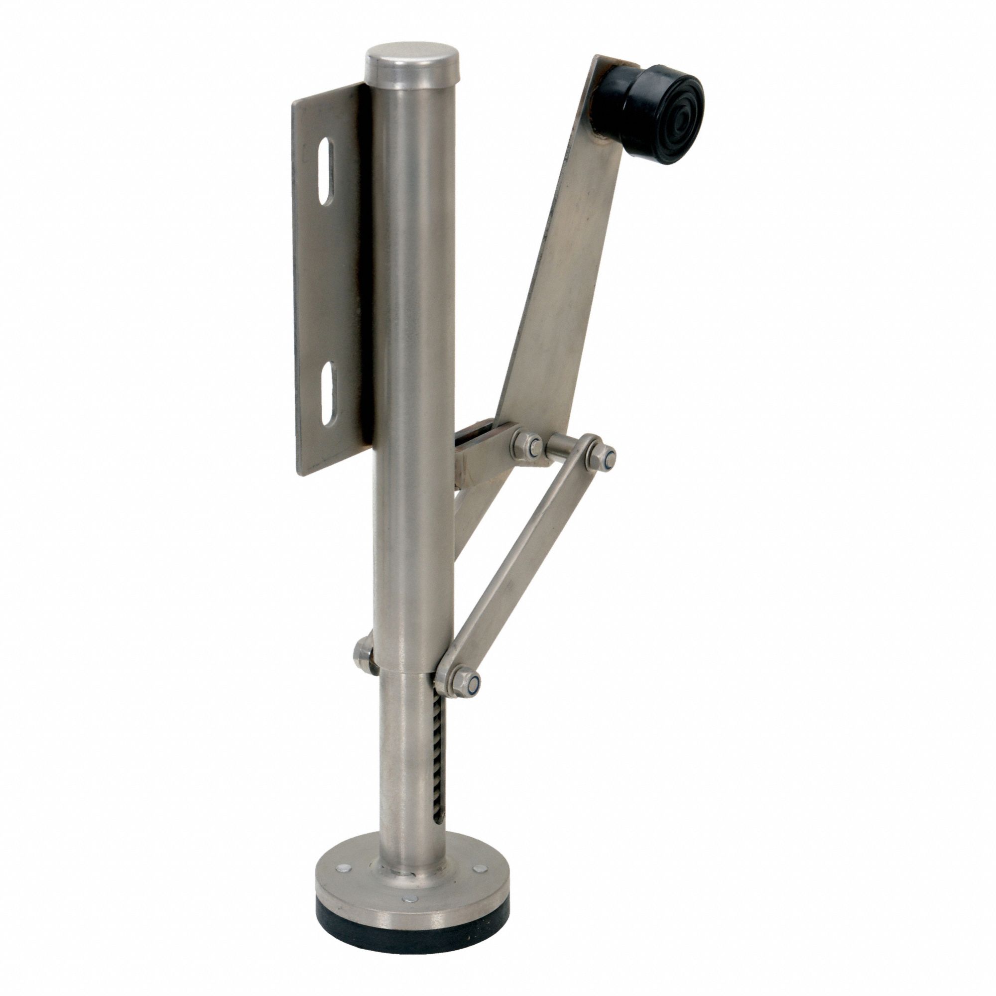 15 15/16 in Floor Lock Retracted Ht, Stainless Steel, Side-Mount Floor ...