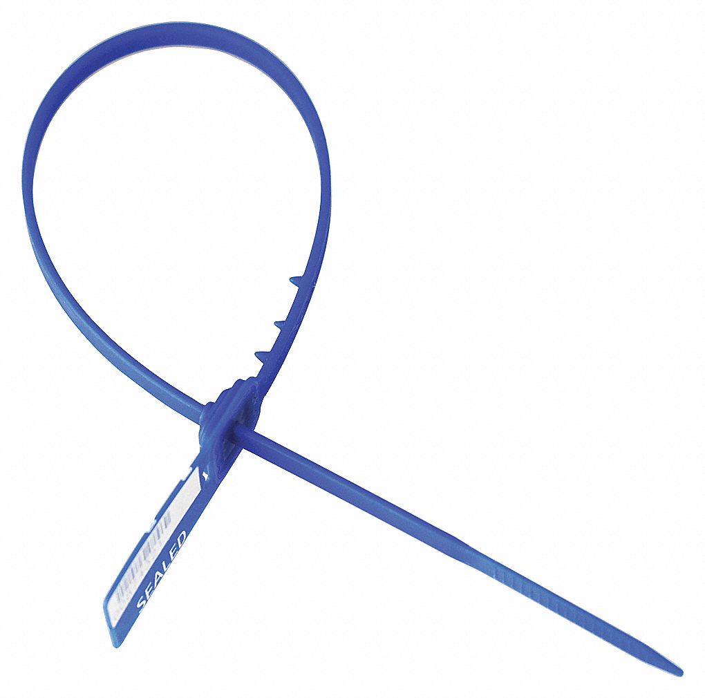 16 in Strap Lg, 115 lb Breaking Strength, Pull-Tight Seals - 48HP07 ...