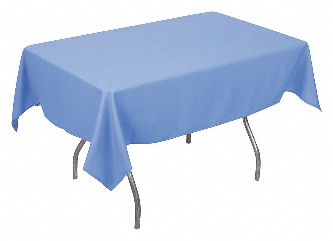 PHOENIX, Rectangle, Wedgewood Blue, Tablecloth - 38TU42|PL5296-WBL ...
