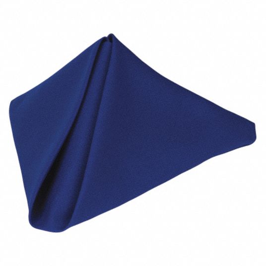 PHOENIX, Royal Blue, 20 in, Napkin - 38TU58|PN2020-BL - Grainger