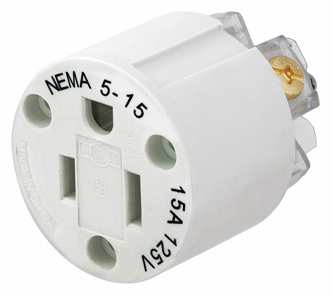 Yellow, For Use With Connector/Receptacle, Watertight Interior Nema 5 ...