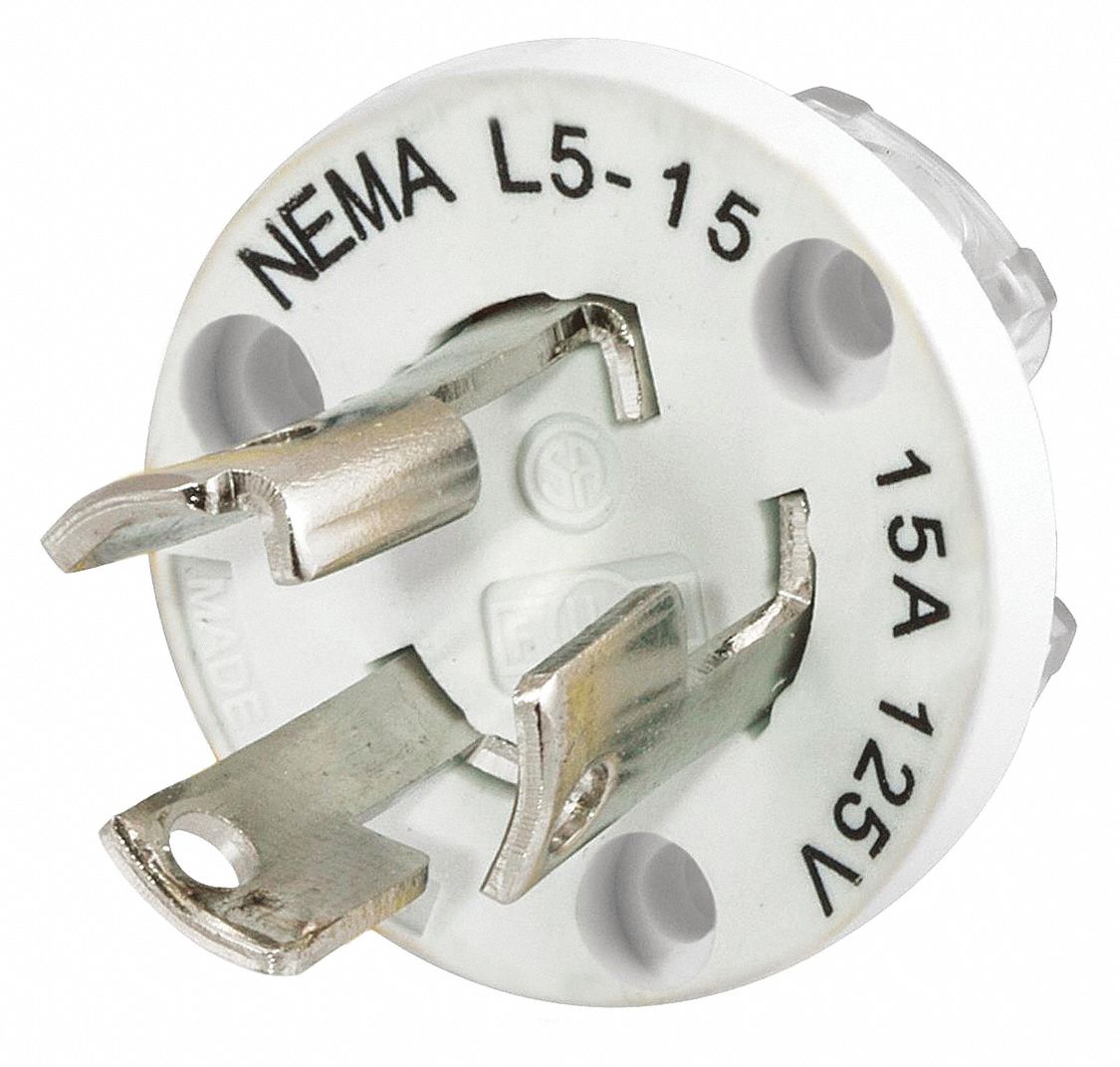 Plug, Watertight Plug,Nema L5-15p,Repl Int - 38TY93|HBL24W47IN - Grainger