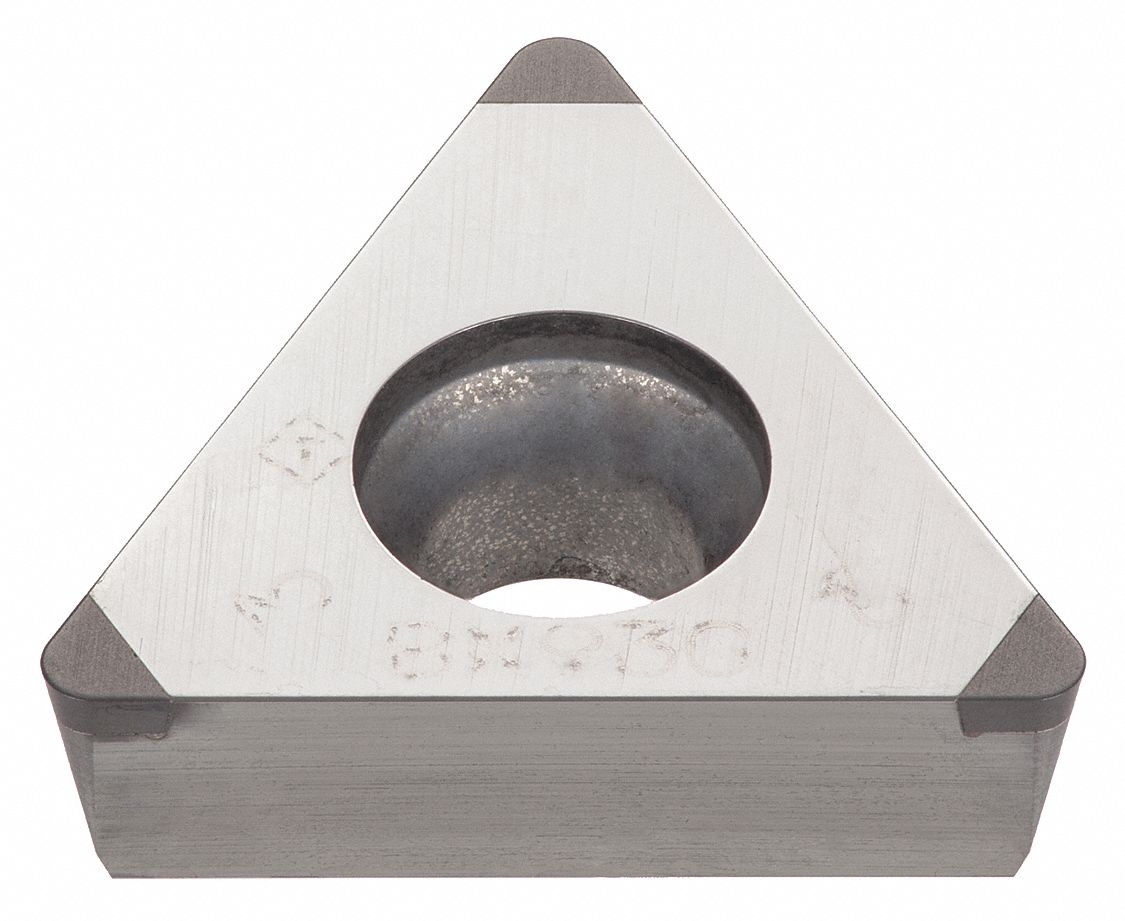 TUNGALOY, 1/4 in Inscribed Circle, Neutral, Triangle Turning Insert ...