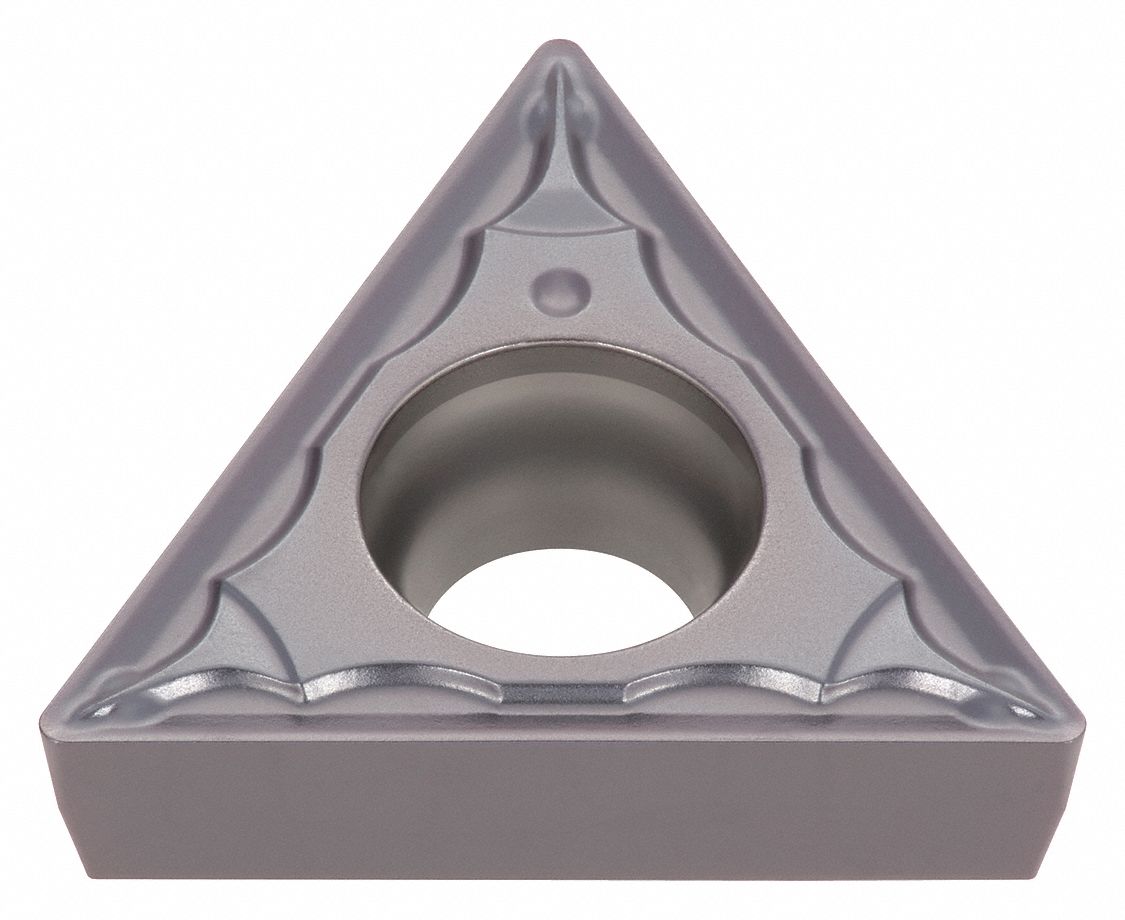 TUNGALOY, 1/4 in Inscribed Circle, Neutral, Triangle Turning Insert ...