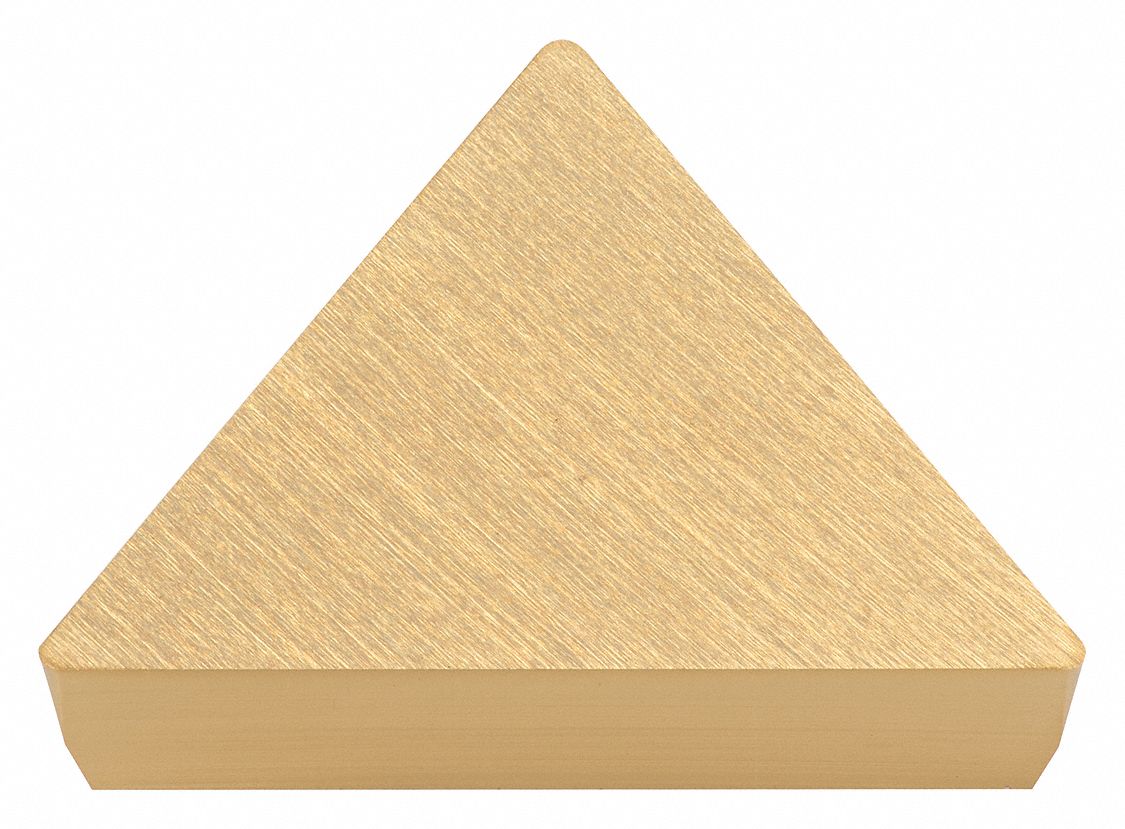TUNGALOY, 3/8 in Inscribed Circle, Neutral, Triangle Turning Insert ...