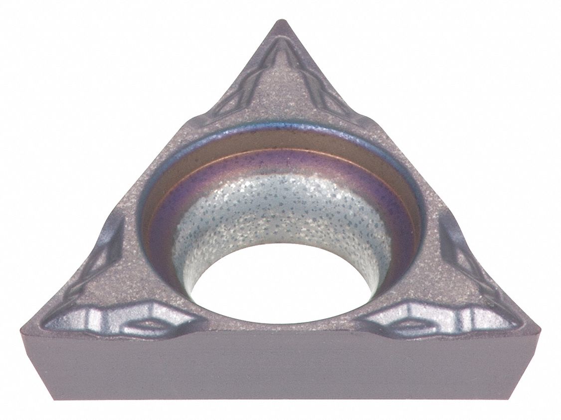 TUNGALOY, 4.37mm Inscribed Circle, Neutral, Triangle Turning Insert ...