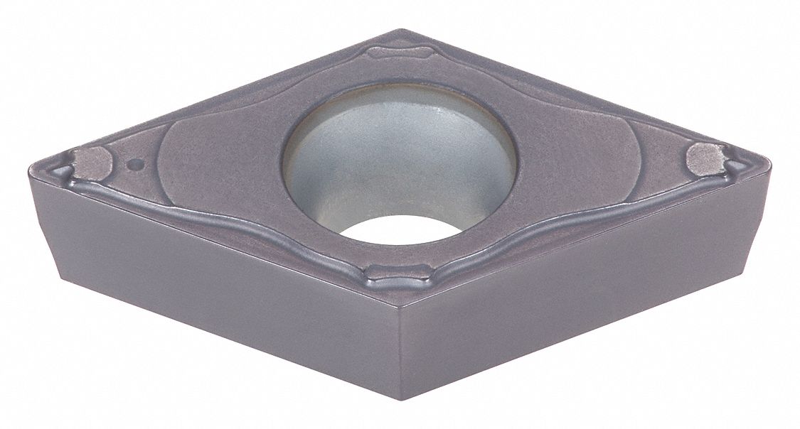 TUNGALOY, DCMT Insert, Neutral, Diamond Turning Insert - 38UF53 ...