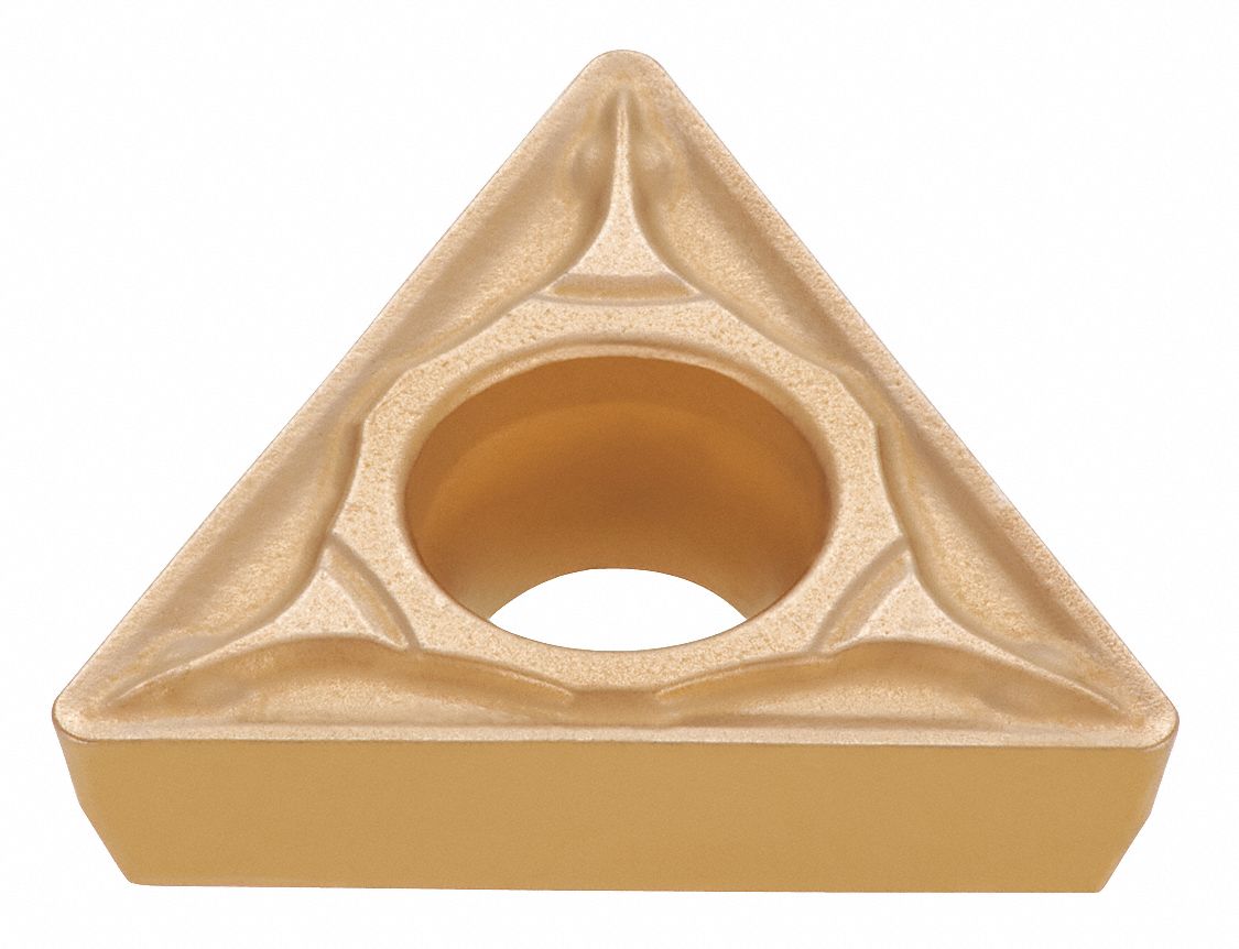 TUNGALOY, 6.35mm Inscribed Circle, Neutral, Triangle Turning Insert ...