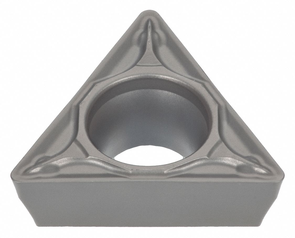 TUNGALOY, 6.35mm Inscribed Circle, Neutral, Triangle Turning Insert ...