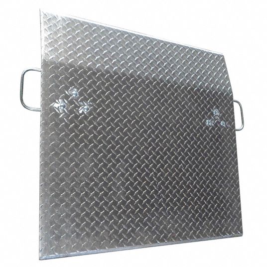48 inL x 36 inW Aluminum Dock Plate; Load Capacity: 700 lb - Grainger