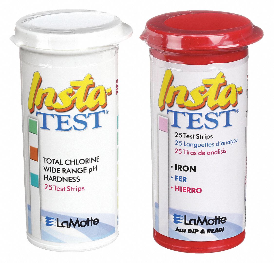INSTA-TEST, Iron/pH/Total Chlorine/Total Hardness, Iron/pH/Total ...