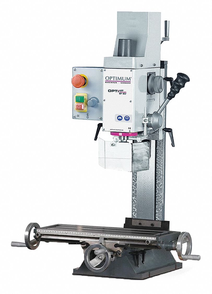 Mill/Drill Machine, Phase 1, Swing 13 1/2 in - Grainger