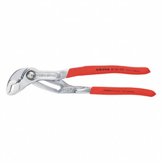 V, Push Button, Tongue and Groove Plier - 38UT95|87 03 250 - Grainger
