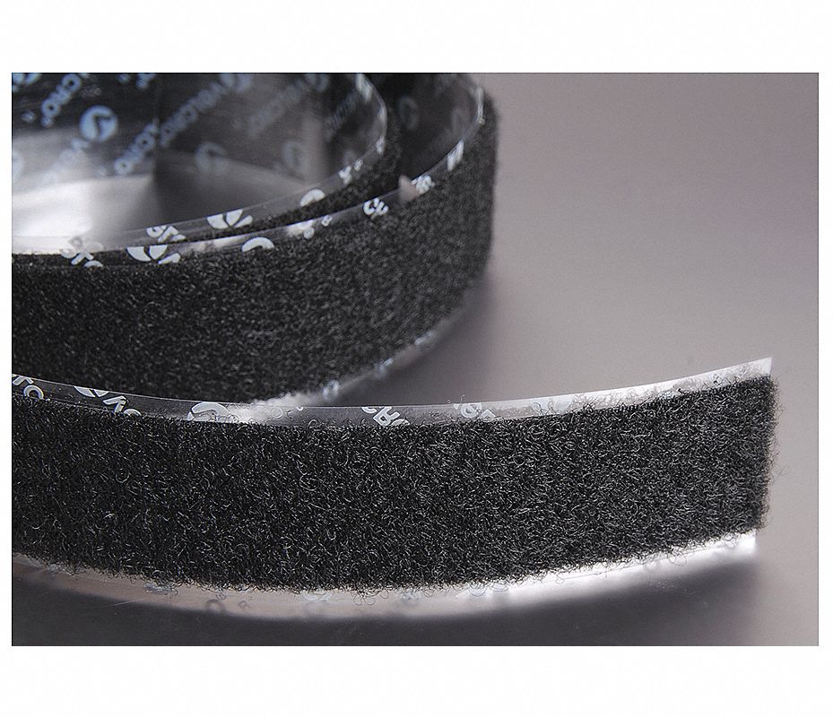 VELCRO BRAND Broche Resellable,Negro,2" An - 48GT23 | 184988 - Grainger ...