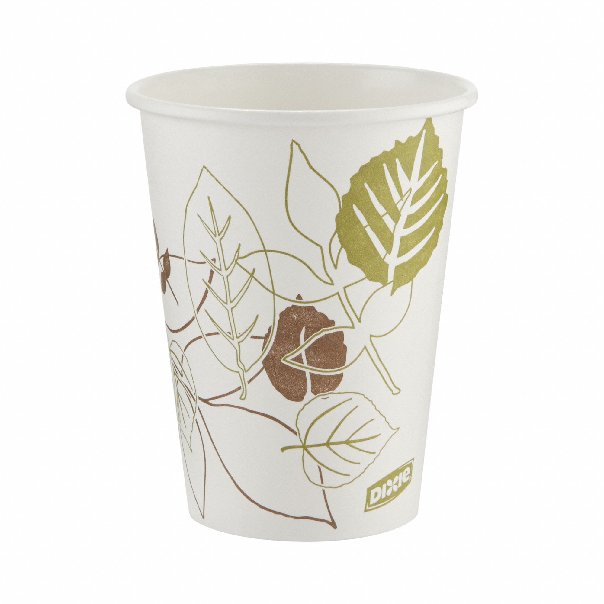 DIXIE, 12 oz Capacity, White, Disposable Hot Cup - 38V883|2342PATH ...