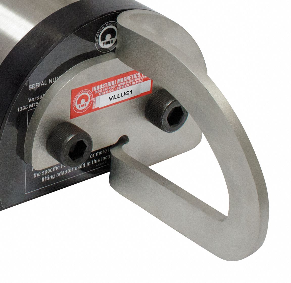 MAG-MATE, VLLUG1, 4 3/8 in Overall Lg, Lift Magnet Adaptor - 38V891 ...