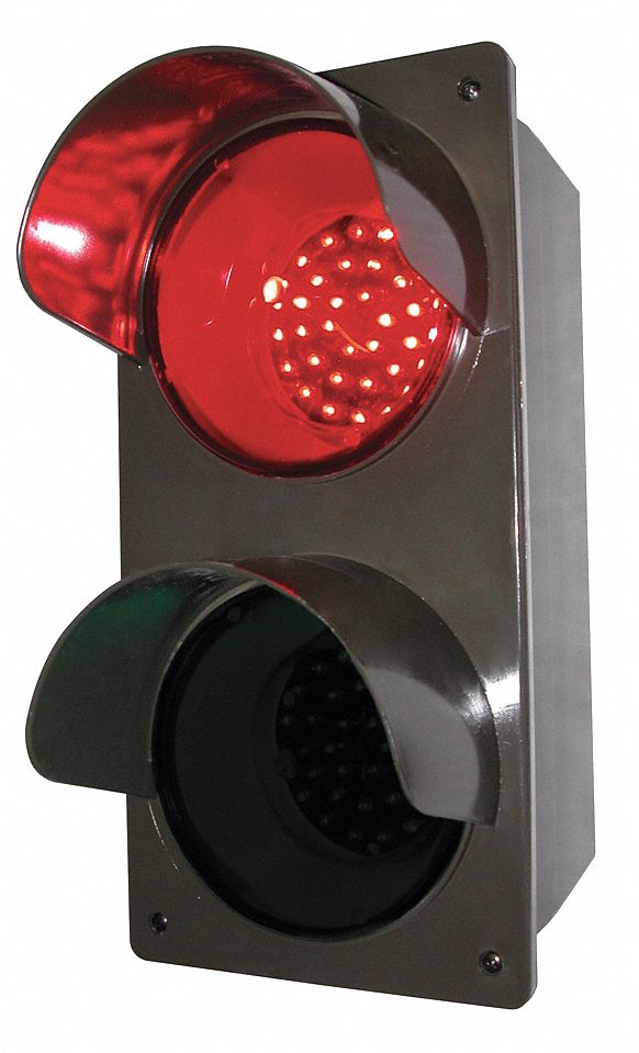 TAPCO Vertical Traffic Signal Light - 38V908|108983 - Grainger