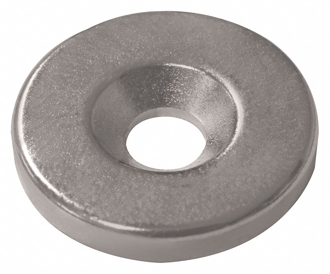 MAG-MATE, Neodymium, 0.125 in Thick, Rare Earth Magnet - 38VC09 ...