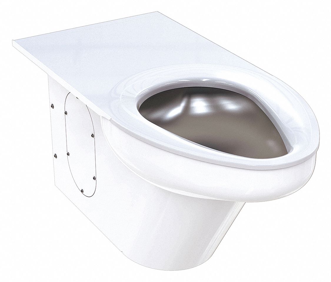BESTCARE, Back, Floor, Ligature Resistant Toilet - 38C429|WH2142-W-3_12 ...