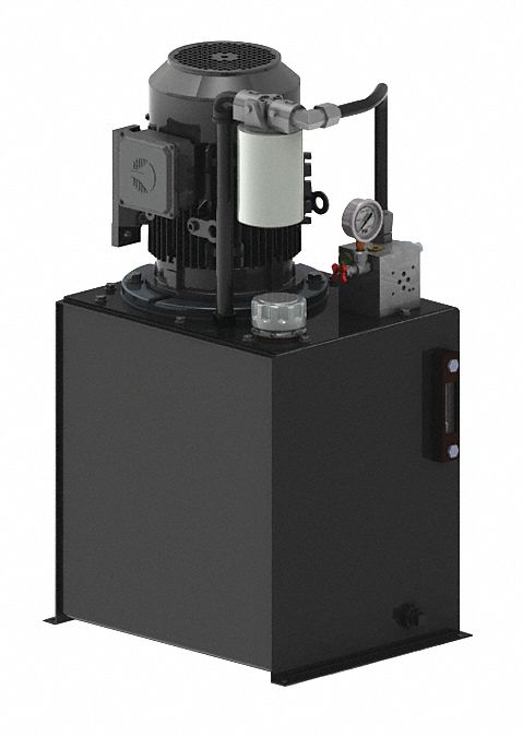 MONARCH, 4.5 gpm, 1,600 psi Max. Pressure, Hydraulic Power Unit ...