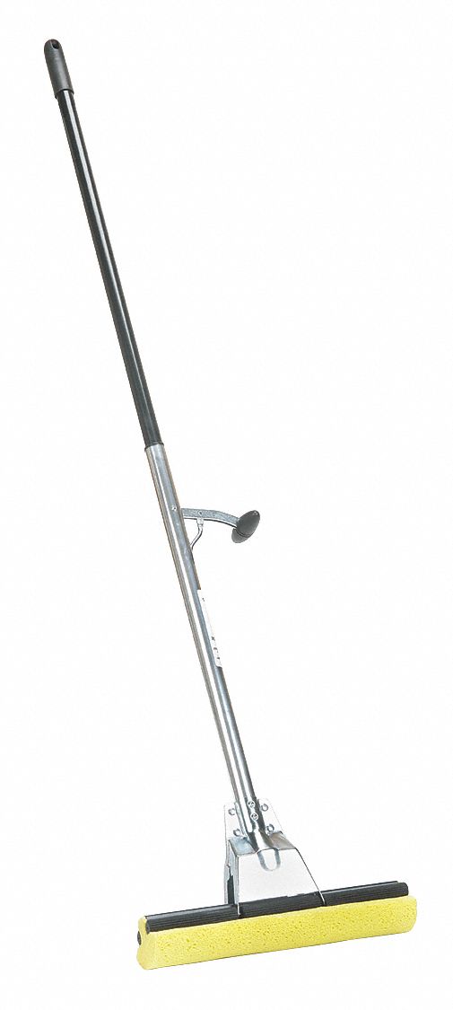 ABILITY ONE, Snap-On Connection, 12 in Mop Head Wd, Wet Mop Kit ...