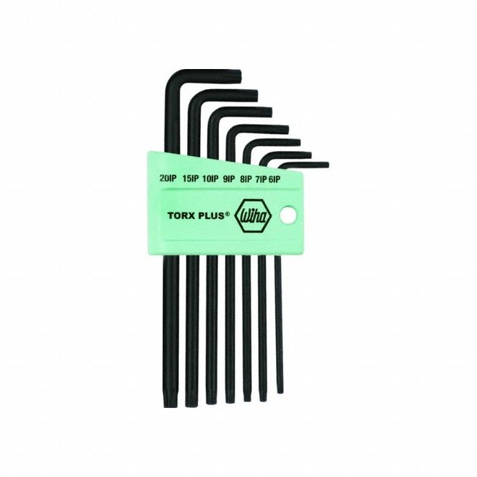 WIHA, Long, 7 Pieces, Torx Key Set - 38VY86|36690 - Grainger