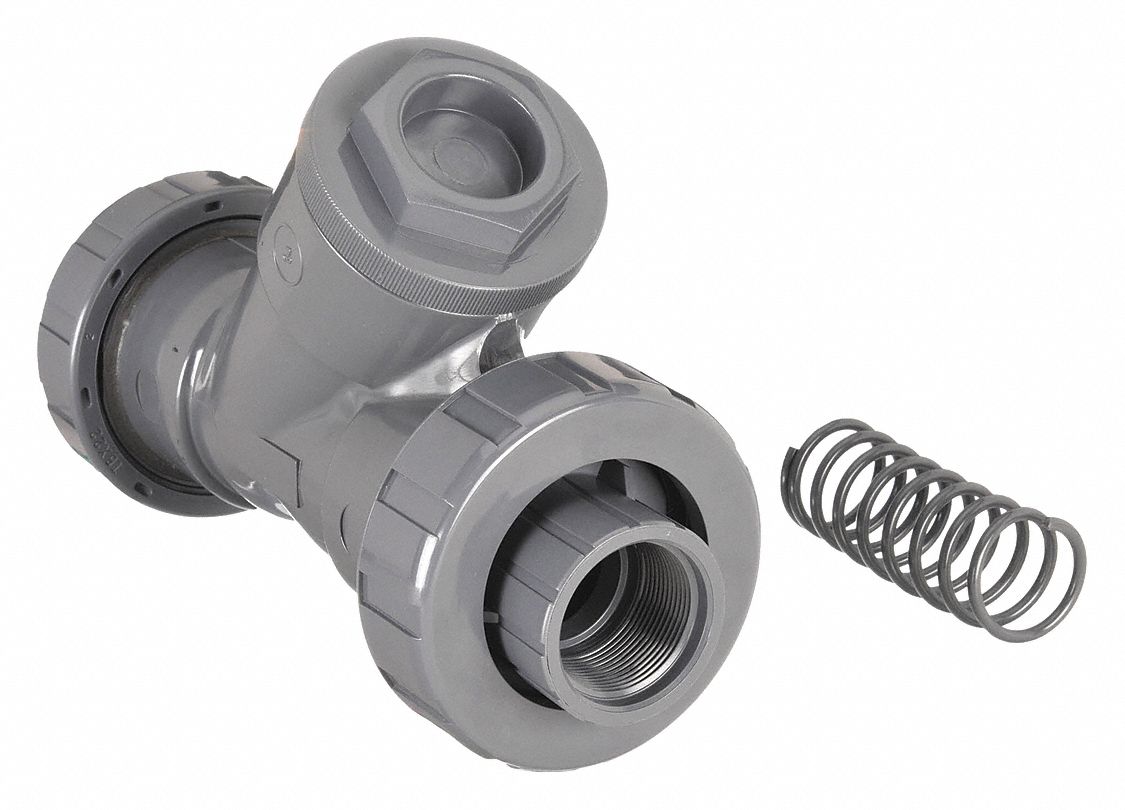 HAYWARD, Piston, Y-Style Valve Body, True Union Y Check Valve - 38W233 ...