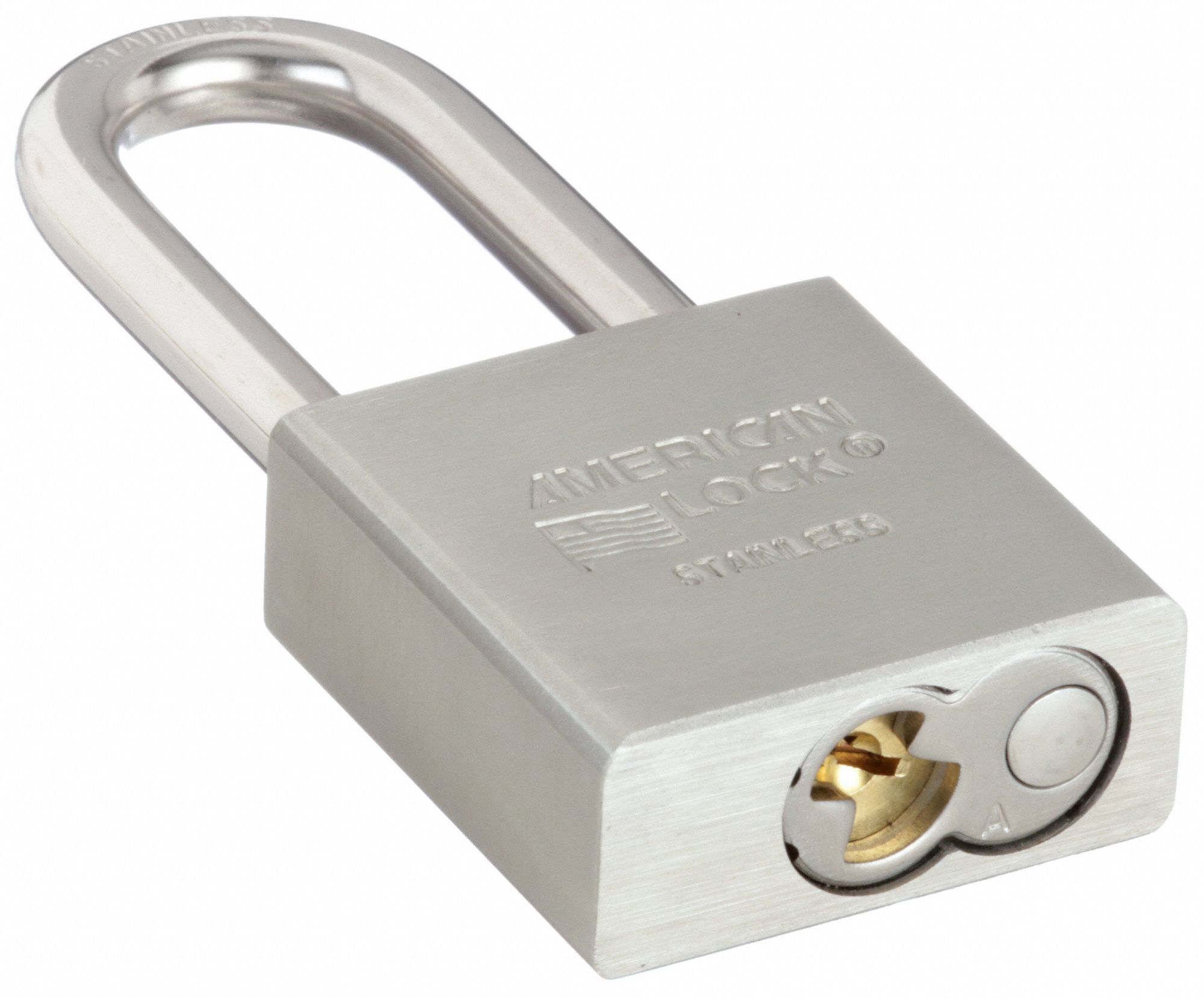 AMERICAN LOCK Padlock: 2 in Vertical Shackle Clearance, 3/4 in ...