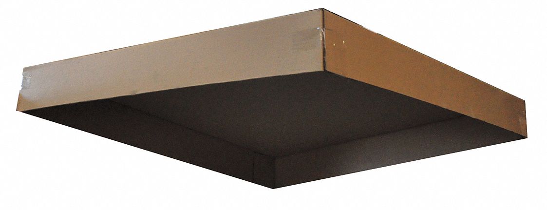 49 3/4 in x 41 3/4 in x 6 in, 49 in x 41 in x 5 in, Gaylord Lid ...