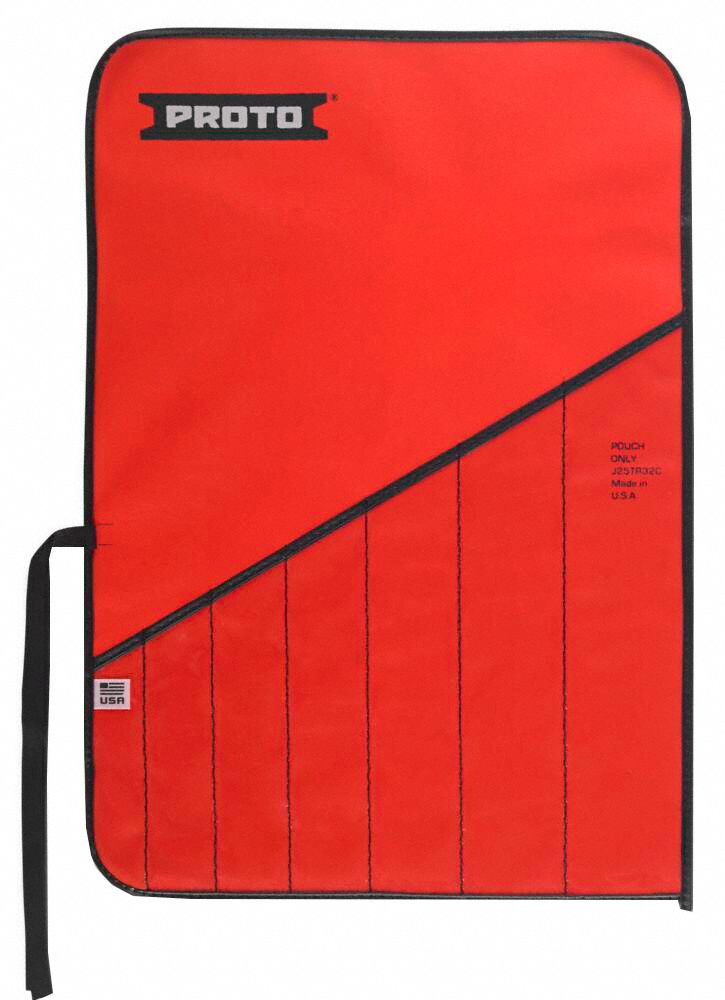 PROTO, Red, 1/8 in Overall Lg, Wrench Roll - 38WF55|J25TR32C - Grainger