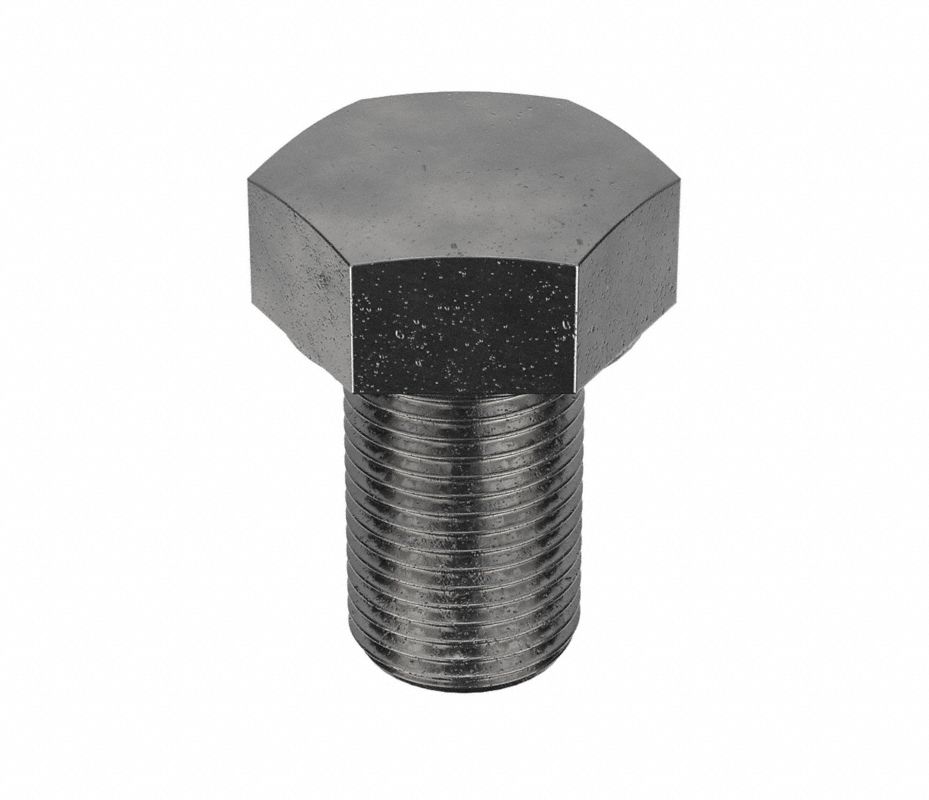 APPROVED VENDOR Tornillo de Cabeza de Dado Hexagonal 5/8"-18 Grado 5 Longitud de 1", Acabado ...