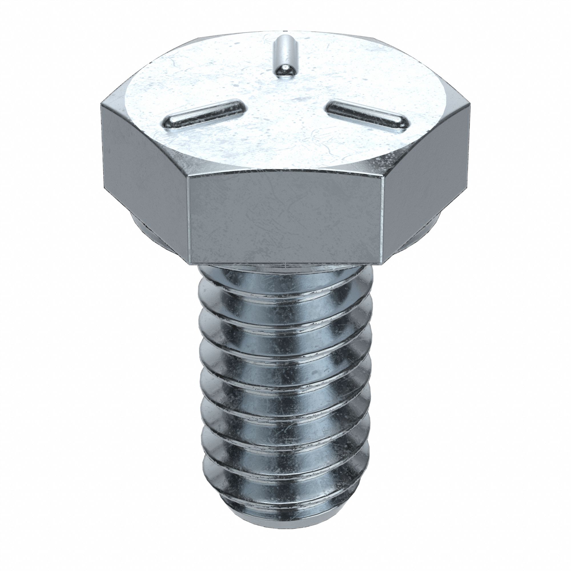 APPROVED VENDOR Tornillo de Cabeza de Dado Hexagonal 1/4"-20 Grado 5 Longitud de 1/2", Acabado ...