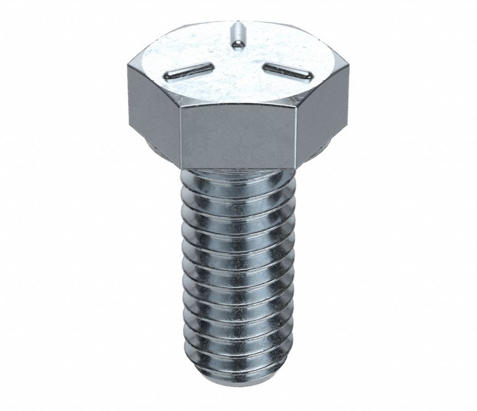 APPROVED VENDOR Tornillo de Cabeza de Dado Hexagonal 5/16"-18 Grado 5 Longitud de 3/4", Acabado ...