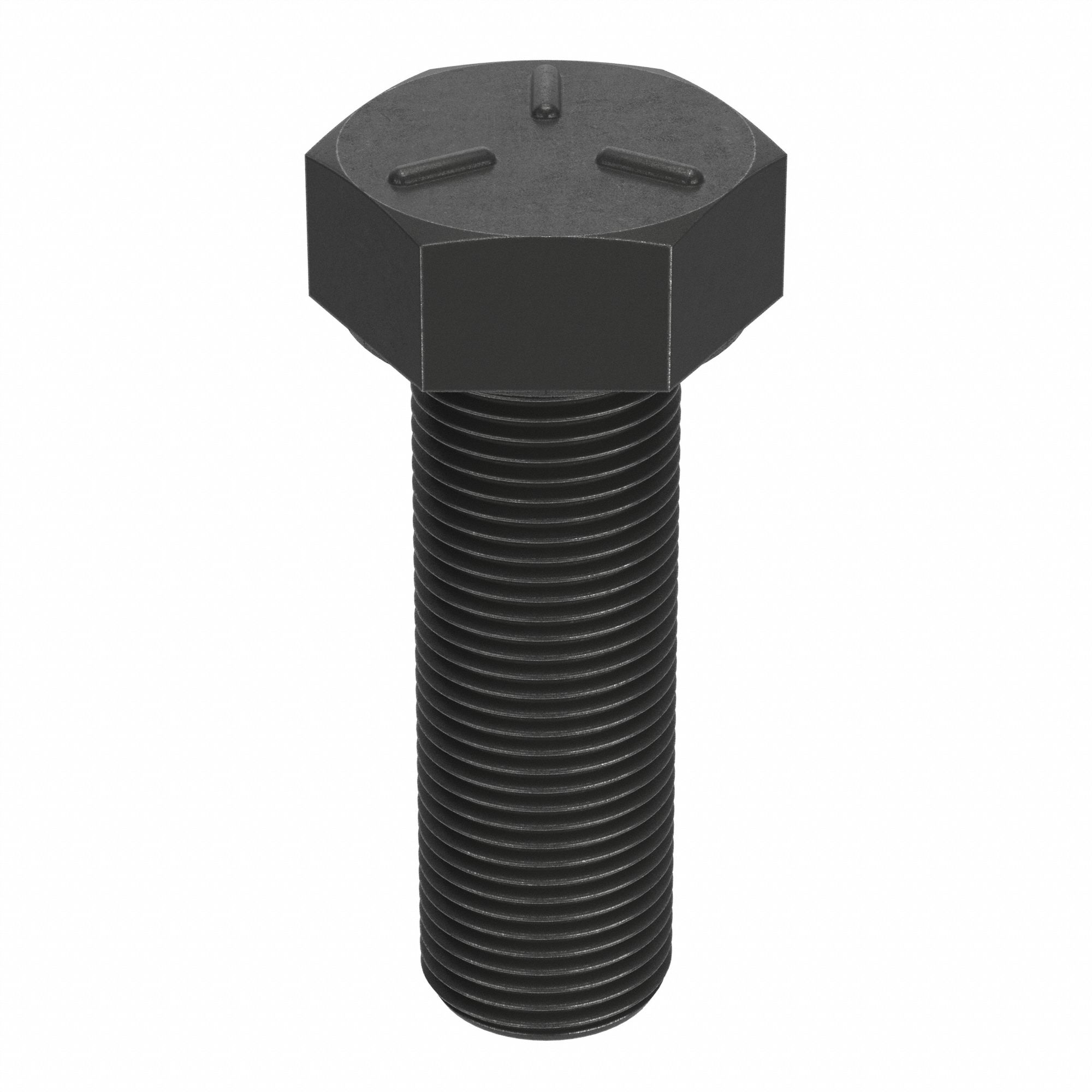 APPROVED VENDOR Tornillo de Cabeza de Dado Hexagonal 3/4"-16 Grado 5 Longitud de 2", Acabado ...