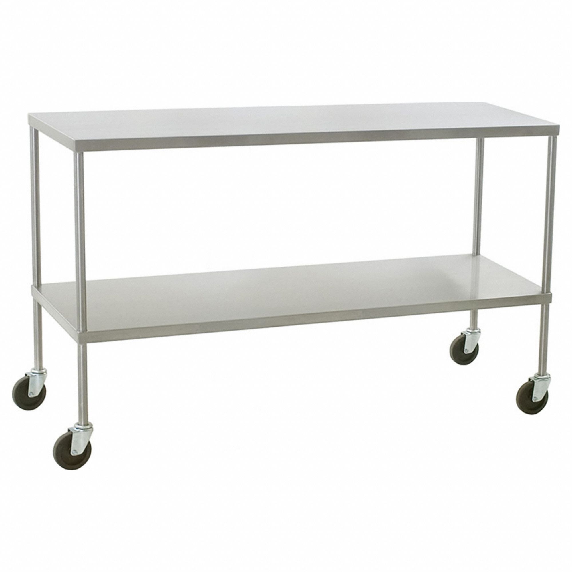 EAGLE GROUP, Fixed Ht, Stainless Steel, Work Table - 38X062|ITU2458 ...