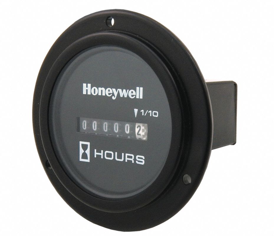 HONEYWELL Horómetro, Voltaje Operativo 120VCA, Número de Dígitos: 6 ...