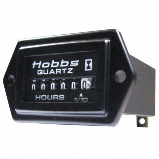 HONEYWELL Hour Meter, Electromechanical, Hours/Tenths Display Units ...