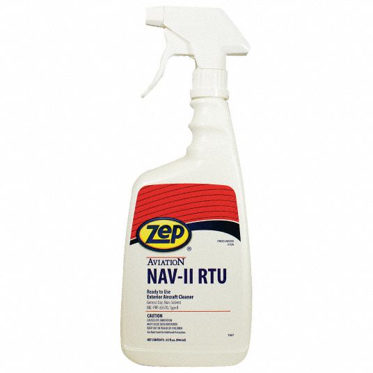 Aircraft Cleaner/Degreaser, Spray Bottle Container Type, PK 12 - Grainger