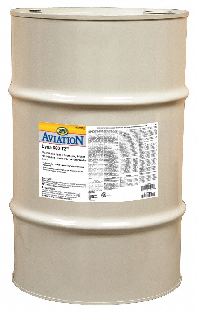 ZEP AVIATION, Water Based, Drum, Aircraft Cleaner/Degreaser - 38X862 ...