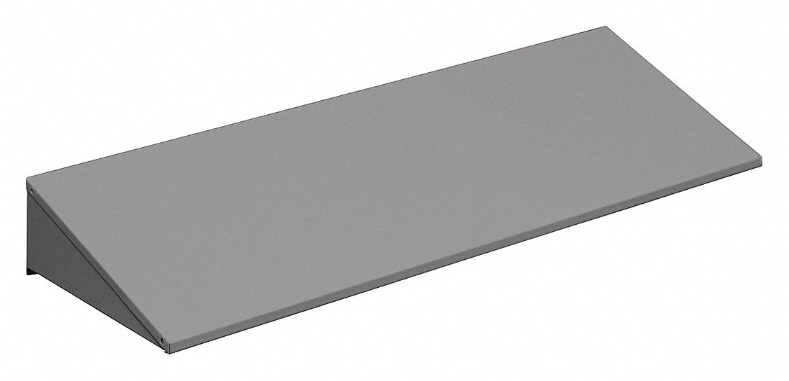 TENNSCO, 24 in x 24 in x 8 1/2 in, For 24 in Locker Wd, Locker Sloping ...