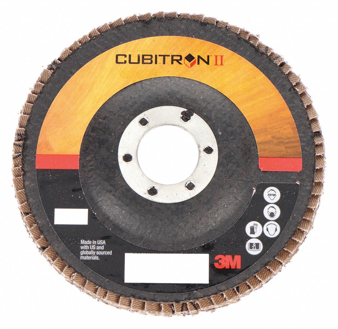 3M CUBITRON II, Type 27, 4-1/2" x 7/8", Flap Disc - 38XK23|7100094358 ...