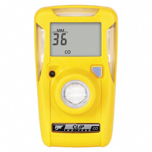 HONEYWELL, Carbon Monoxide ( CO ), HONEYWELL BW BW Clip, Single-Gas ...