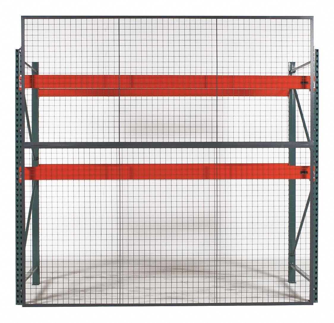 WIRECRAFTERS, 1 Bays, 120 in x 1 1/4 in x 60 in, Aisle Guard - 38XY67 ...